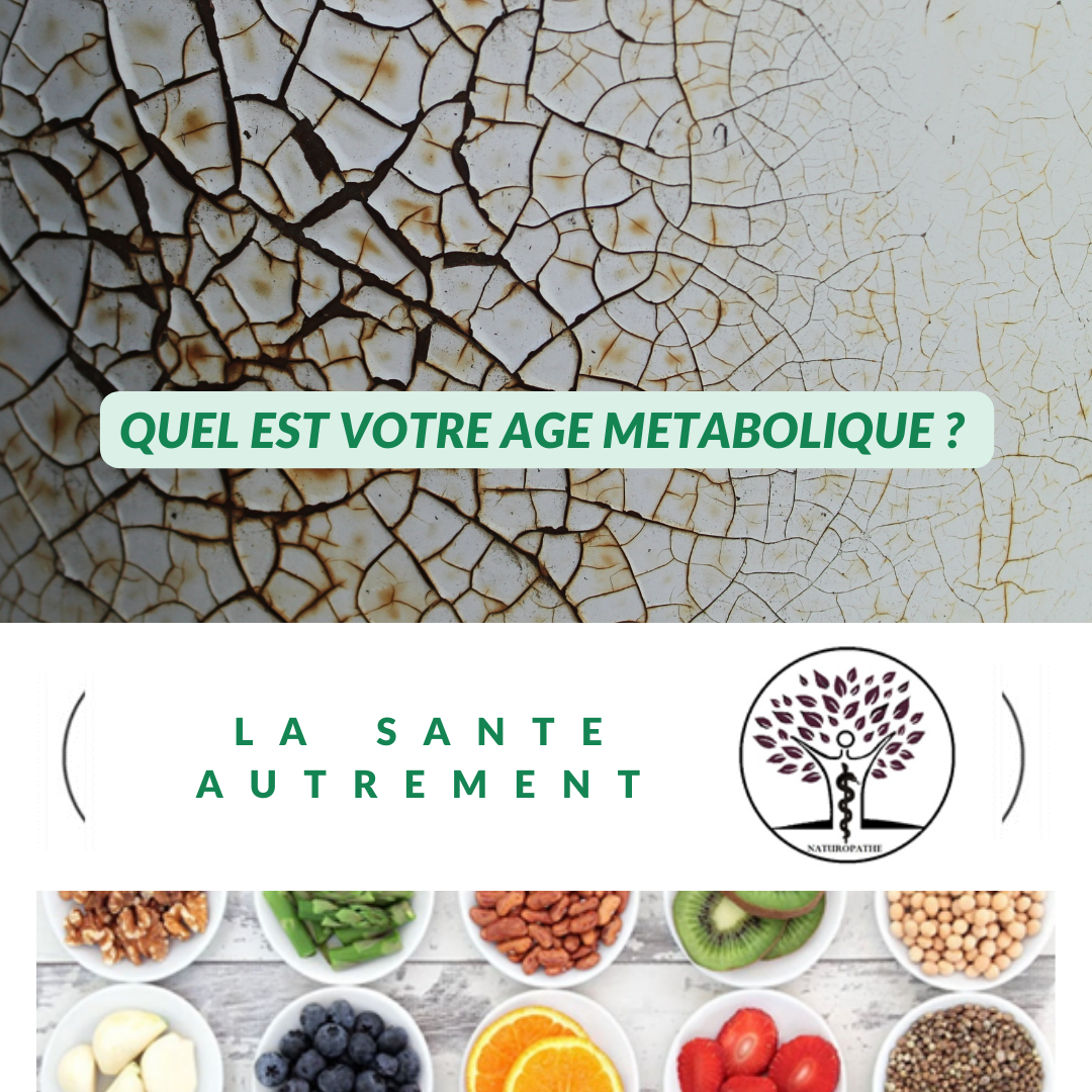 SAVEZ -VOUS QUEL EST VOTRE AGE METABOLIQUE
